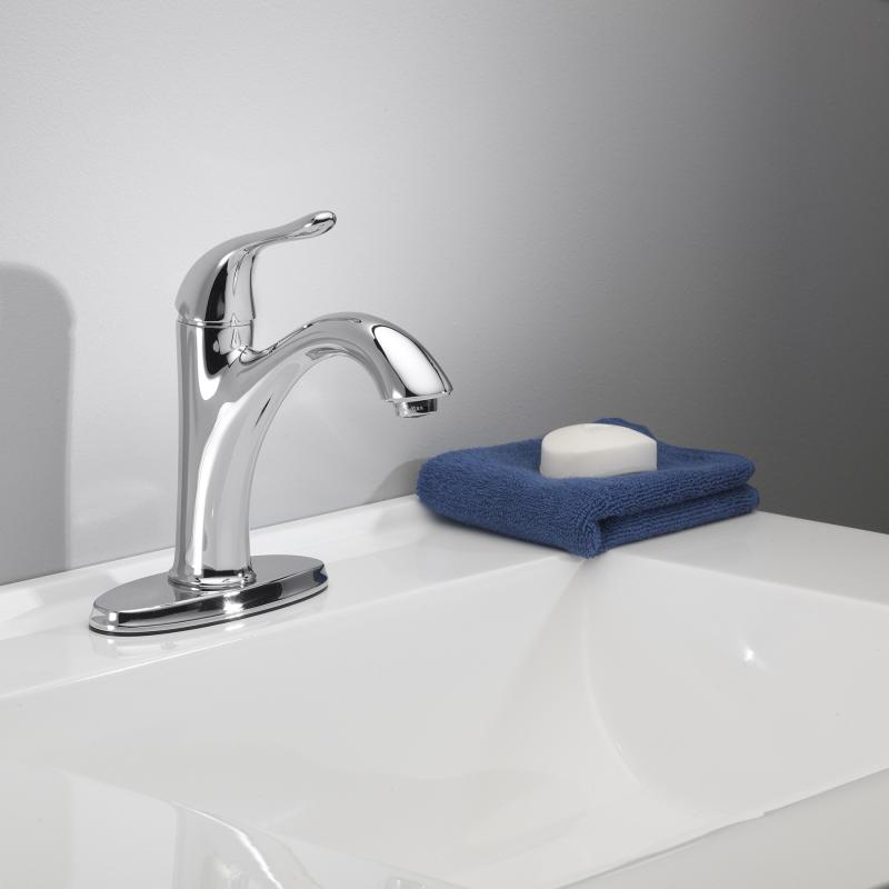 Home2O Lavatory Faucet Single Handle 1 Hole Install with Push Pop Up ...