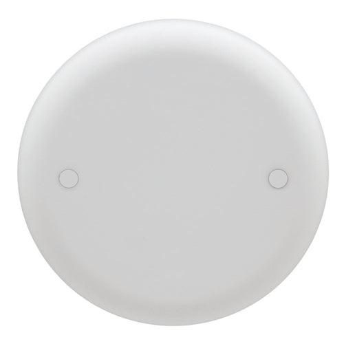 Thomas & Betts Carlon Ceiling Fan Box Cover, Round, Blank, 4-Inch ...