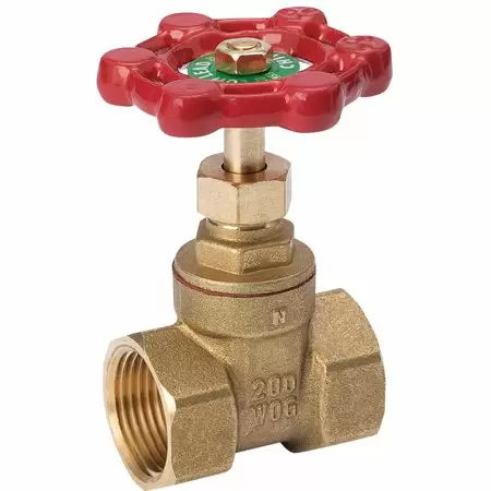 B & K Industries Gate Valve Forged Brass Compact Pattern 3/4” - West ...