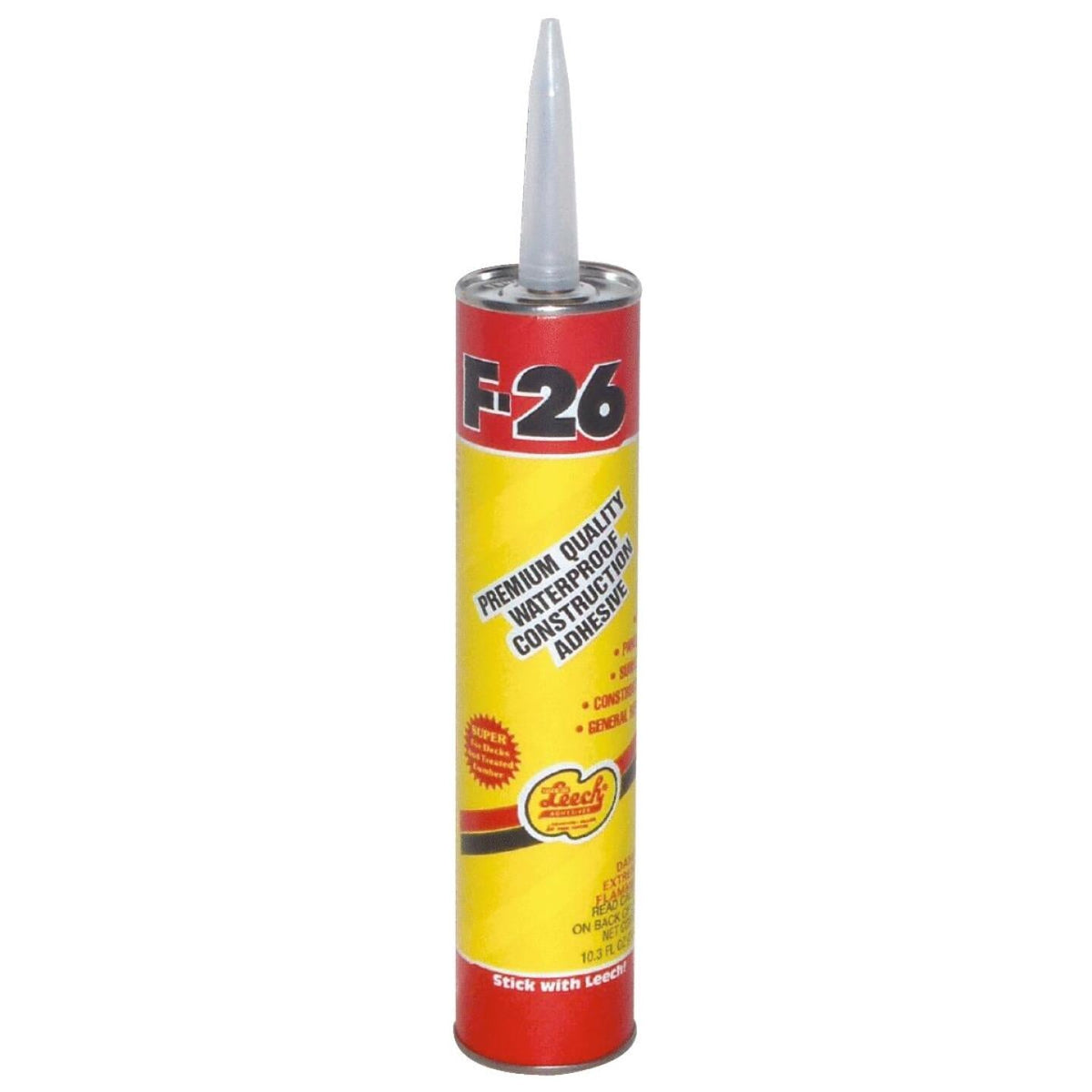 Leech F-26 10 Oz. Construction Adhesive - West Valdosta, Georgia ...